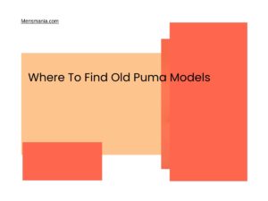 Where To Find Old Puma Models - Mensmania